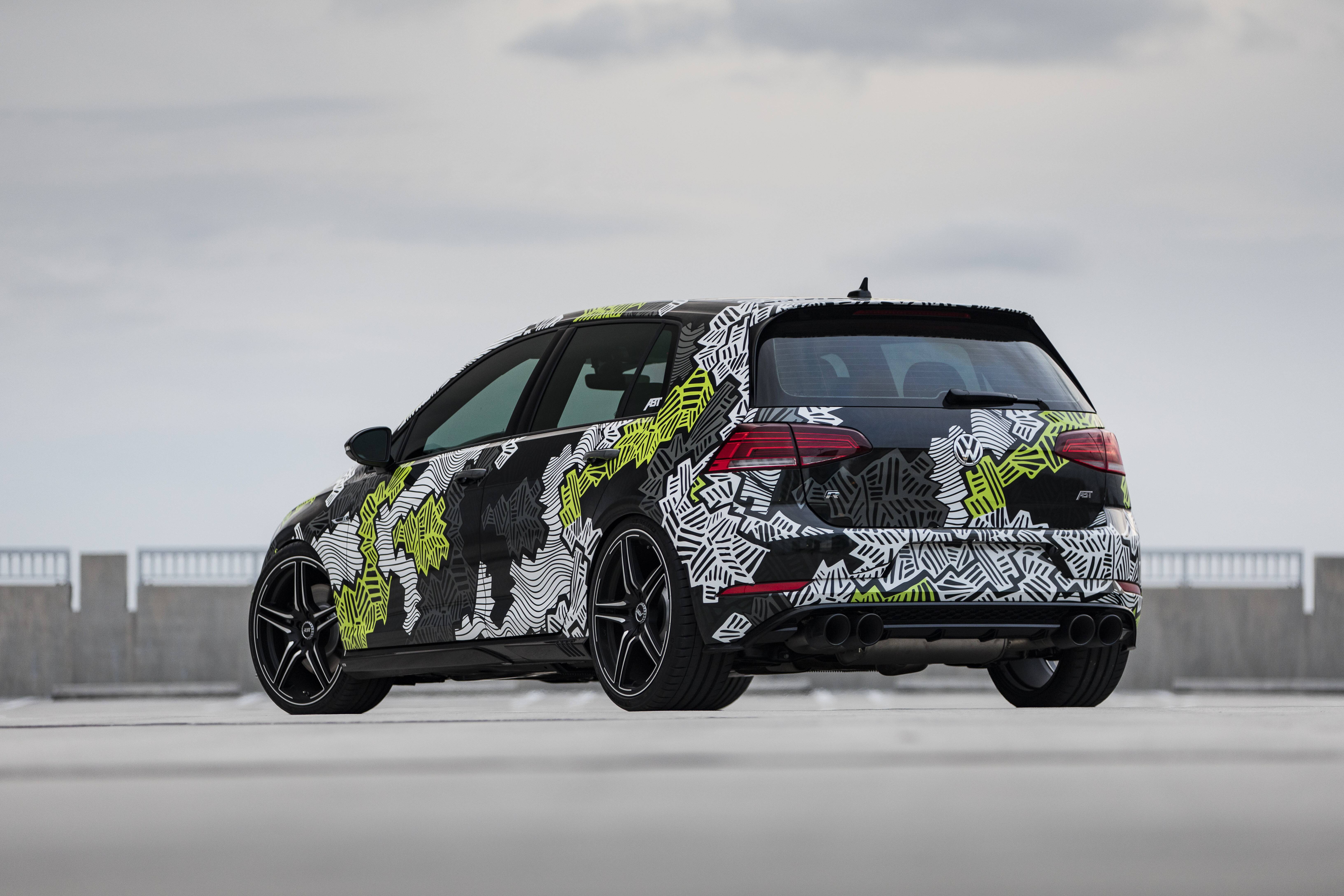 VW Golf R modified by ABT part of “2018 Volkswagen Enthusiast Vehicle ...