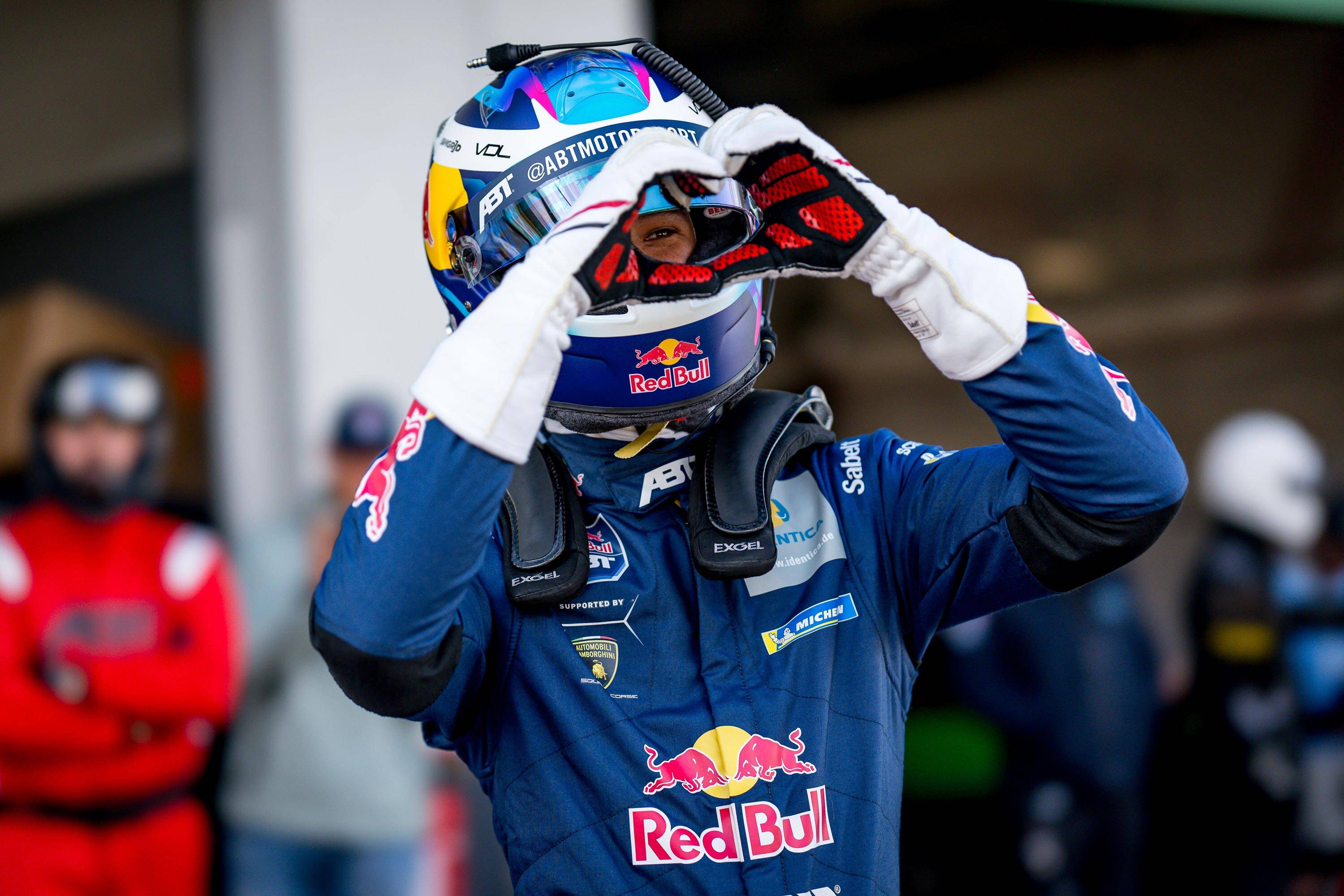 Red Bull Team ABT finishes fifth in curious Nordschleife race - Audi ...